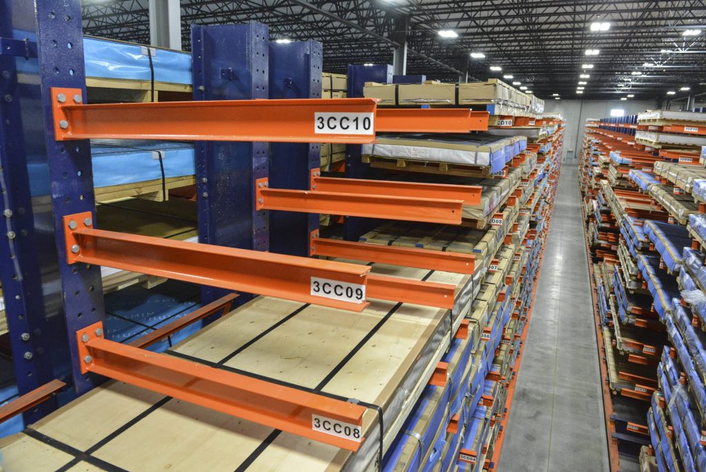 Steel Plate Storage Racks | Vertical Steel Plate Storage