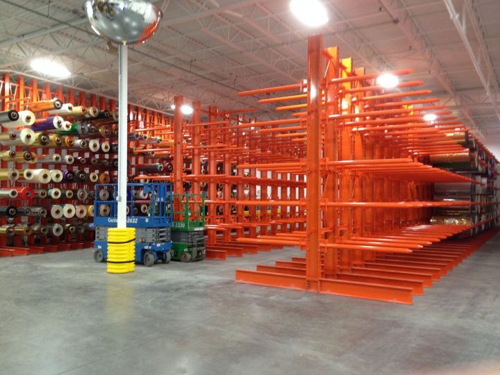 Industrial Storage Racks for Bar Stock and Steel Bars