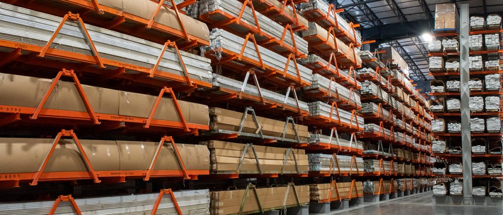 Industrial Storage Racks for Bar Stock and Steel Bars