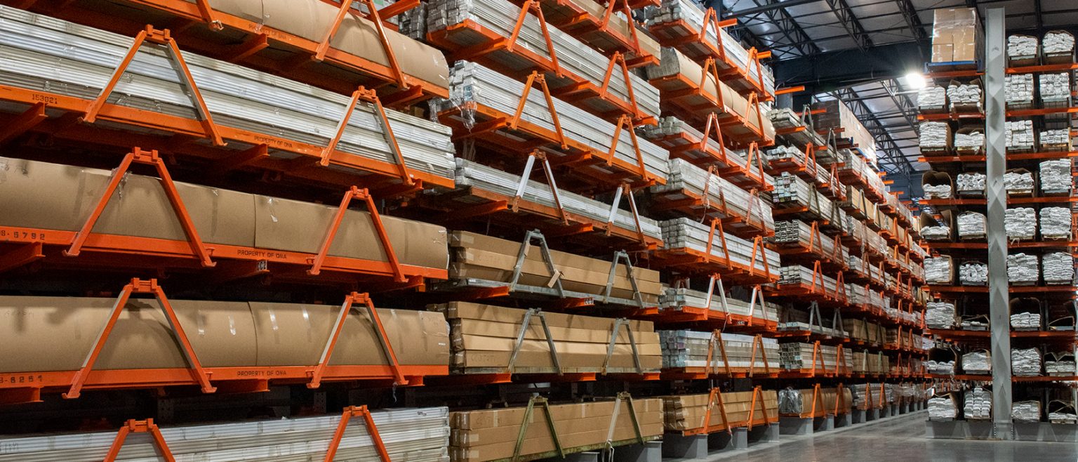 Industrial Storage Racks for Bar Stock and Steel Bars