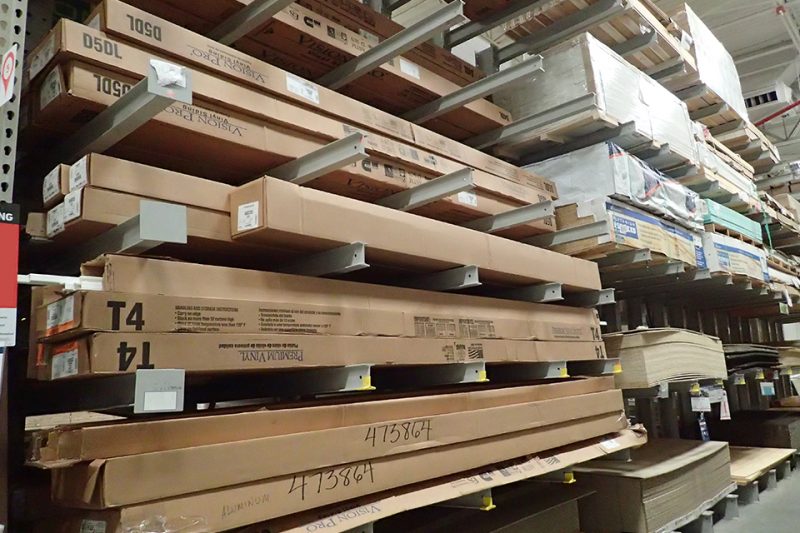 Industrial Storage Racks for Bar Stock and Steel Bars